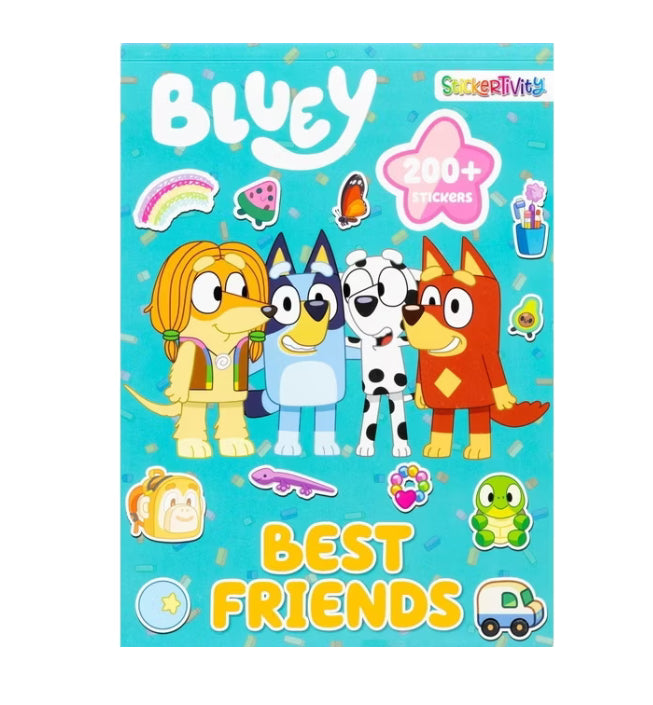 Bluey Stickertiviy: Best Friends – Green Hippo Gifts