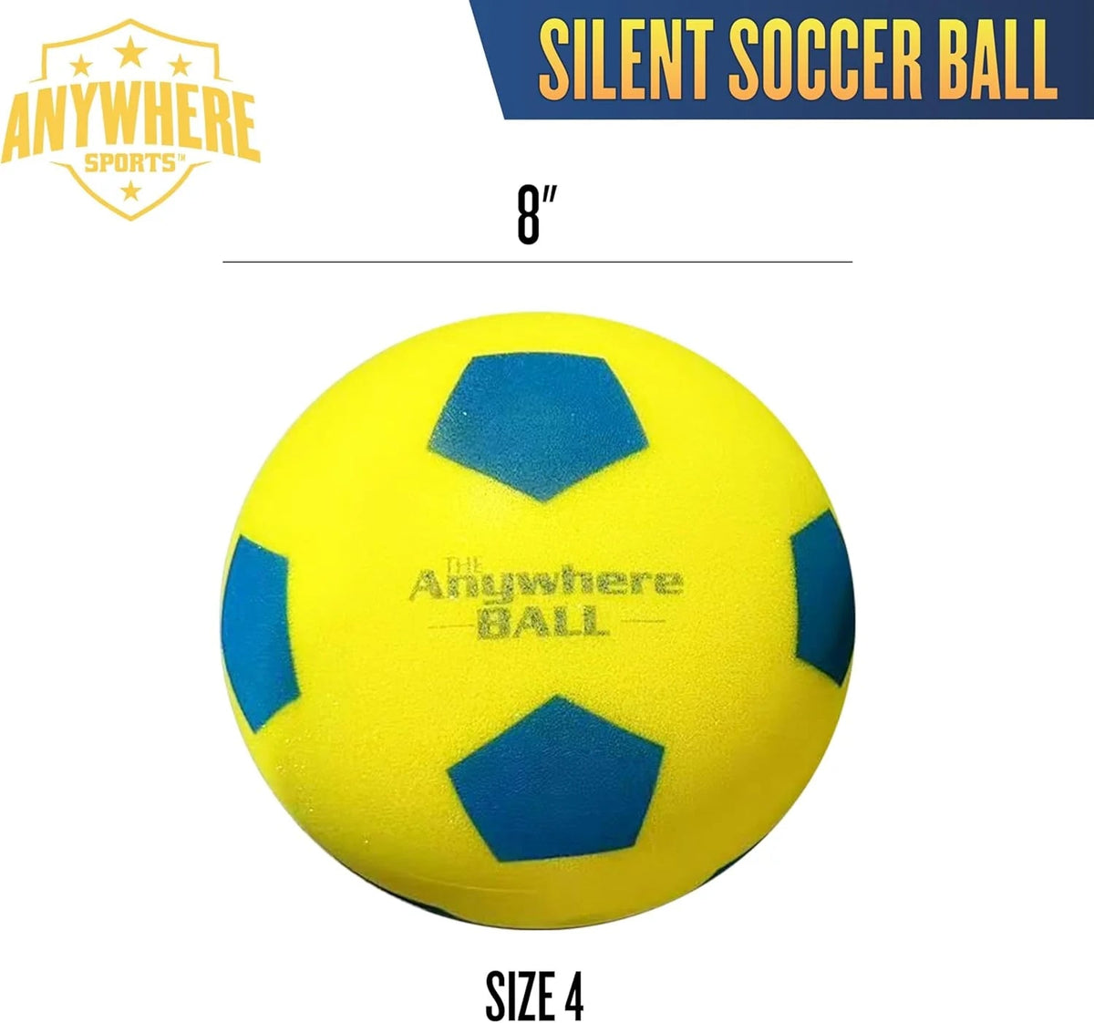 Silent Soccer Ball 8-Inch – Green Hippo Gifts