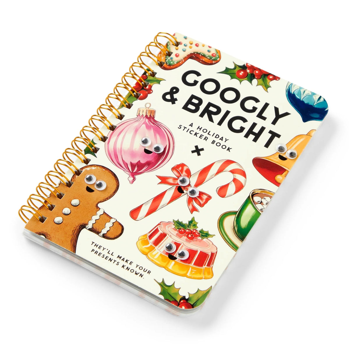 Googly & Bright Holiday Sticker Book – Green Hippo Gifts